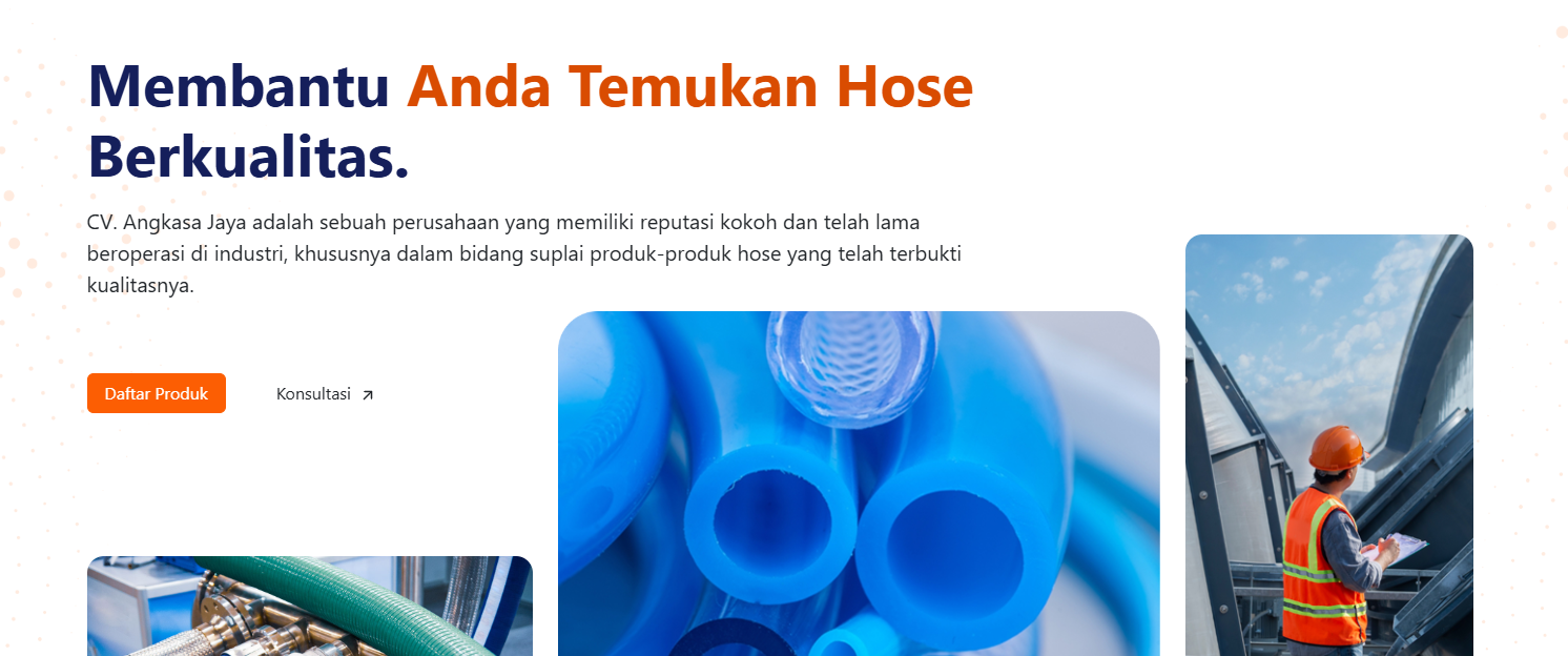 Supleir Hose Terlengkap | CV. Angkasa Jaya – Supplier Hose Industri